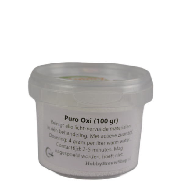 Puro Oxi 100 gram - HobbyBrouwShop.nl