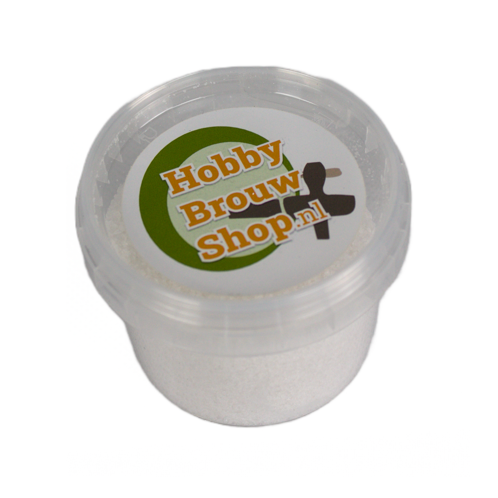 Calciumcarbonaat 100 gram - HobbyBrouwShop.nl